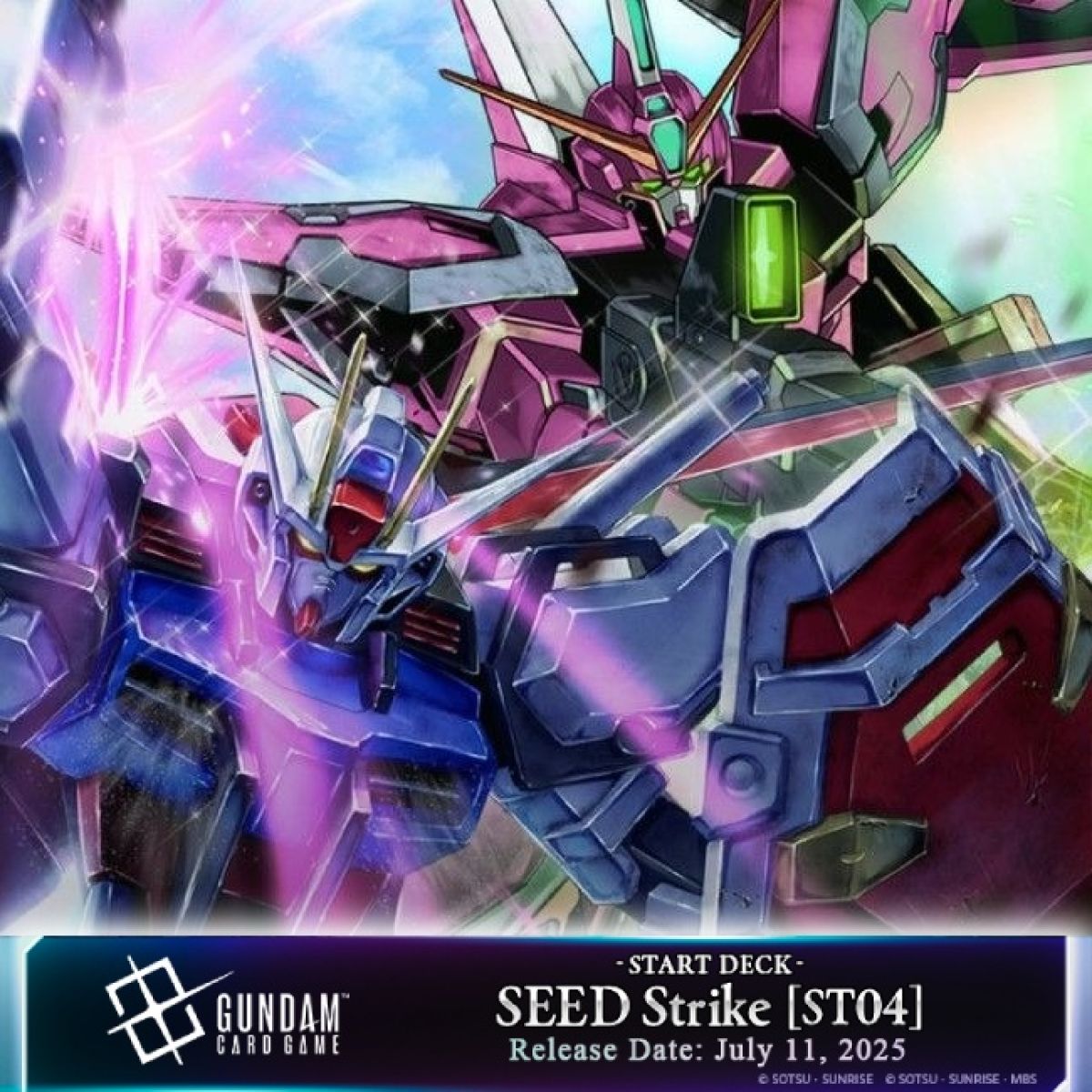 Gundam Card Game: Starter Deck – SEED Strike [ST04] – Chill Of The Chase