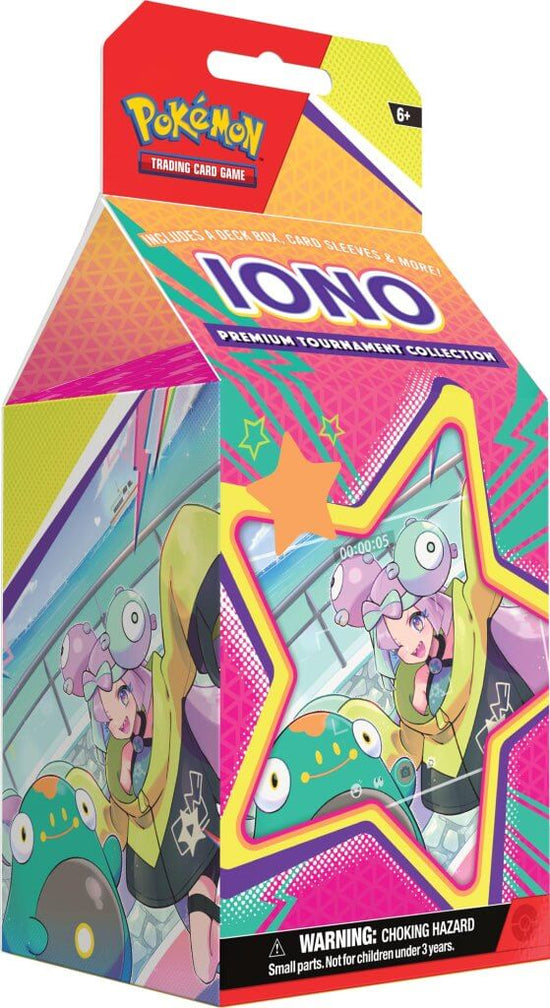 POKÉMON TCG Iono Premium Tournament Collection – Chill Of The Chase